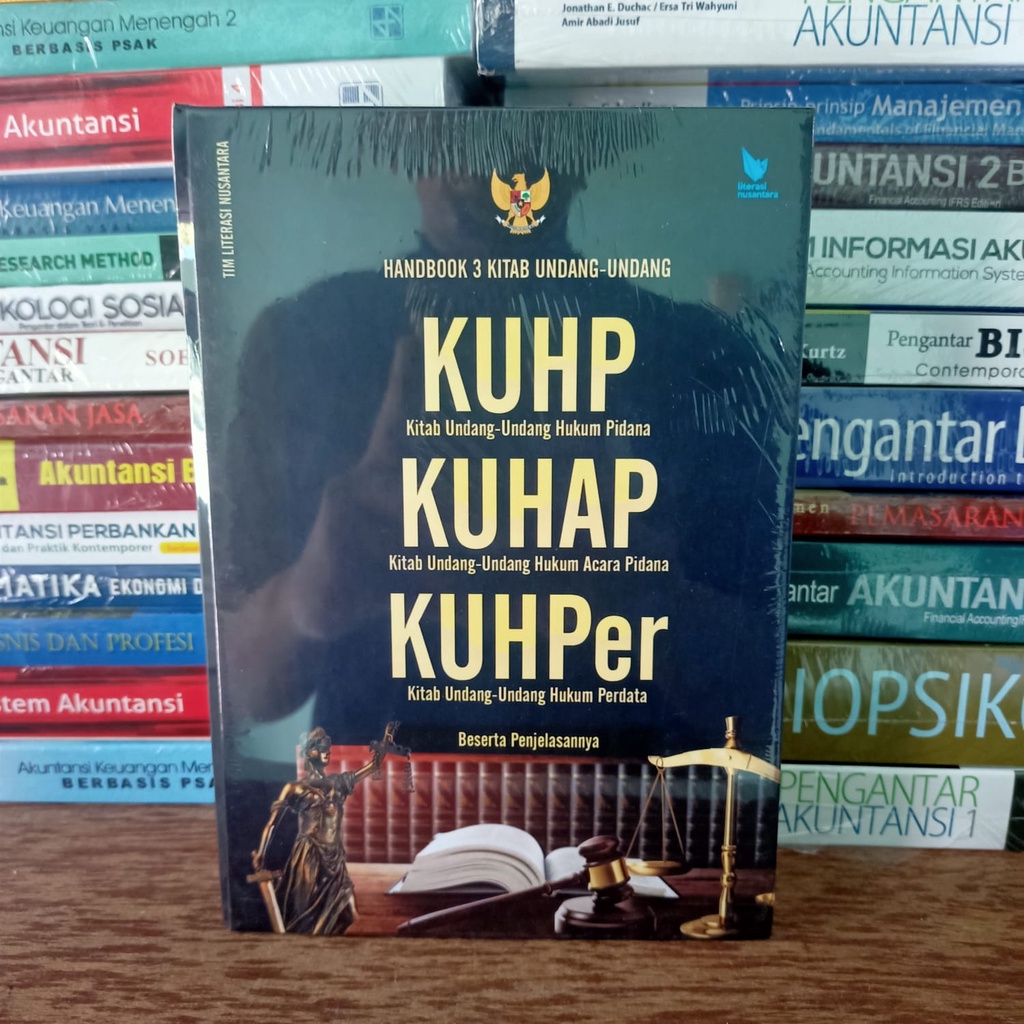 Jual Handbook 3 Kitab Undang Undang KUHP KUHAP KUHPer | Shopee Indonesia