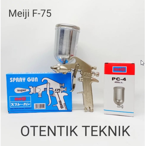 Jual Spray Spray Gun Meiji F75 Tabung Atas Taiwan - Meiji F 75 - Spraygun | Shopee Indonesia