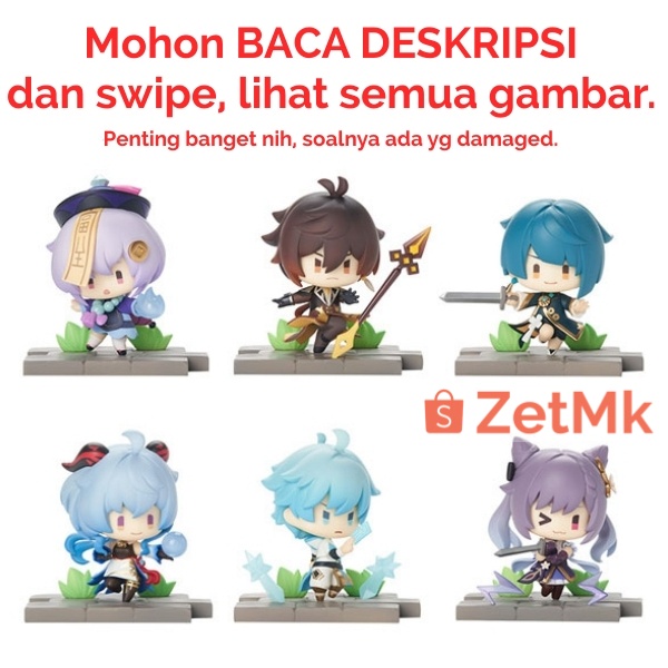 Jual Genshin Impact Battle Battlefield Collection Figure Liyue Ganyu ...