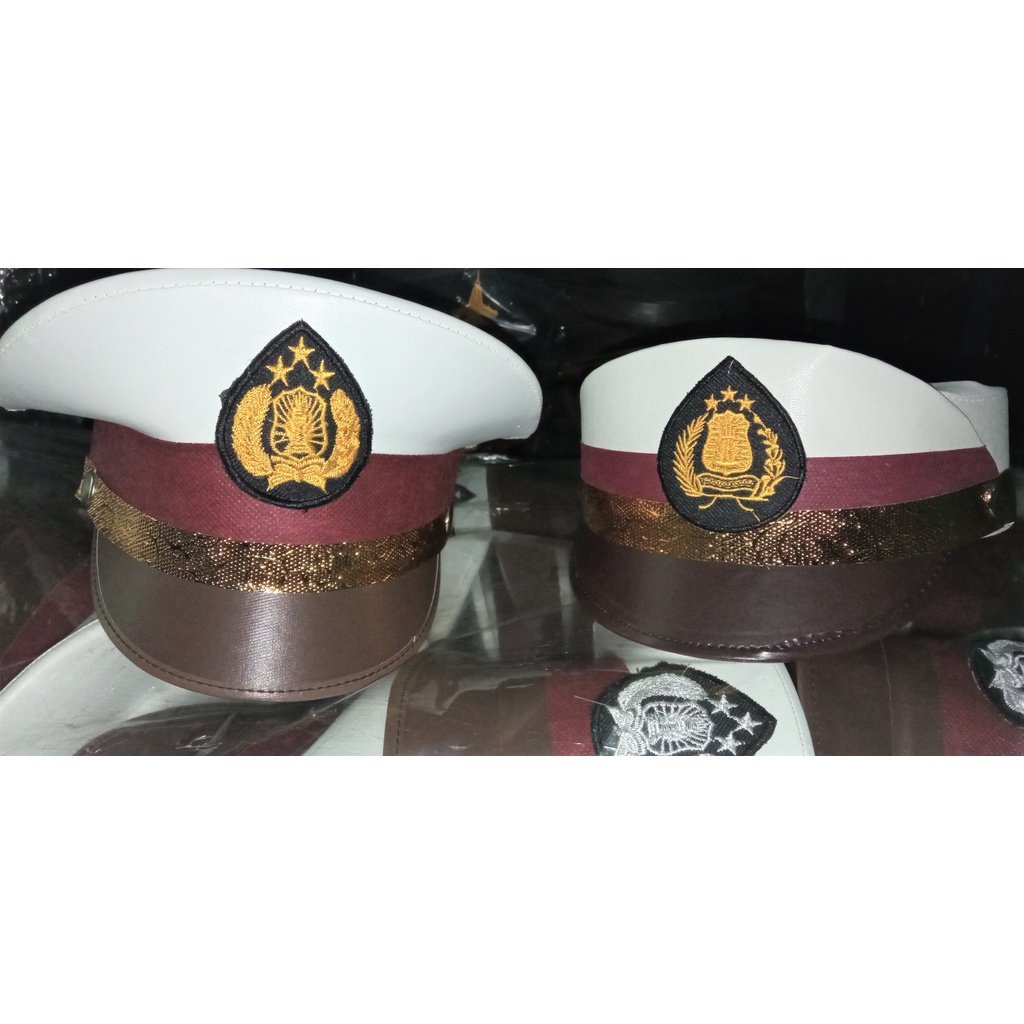 Jual TERMURAH TOPI POLISI LALU LINTAS ANAK/AKSESORIS POLANTAS ANAK ...