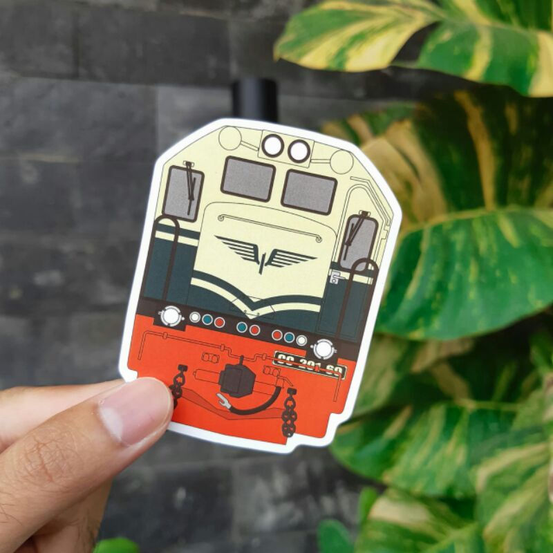 Jual STIKER KERETA API LOKOMOTIF VINYL SATUAN | Shopee Indonesia