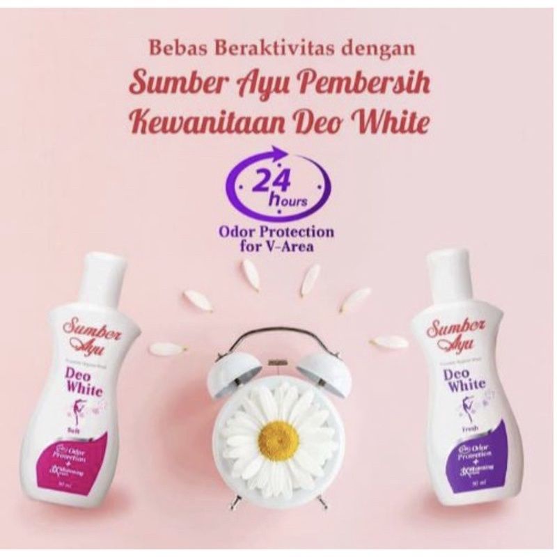 Jual Sumber Ayu Feminine Hygiene Wash Deo White 50ml | Shopee Indonesia