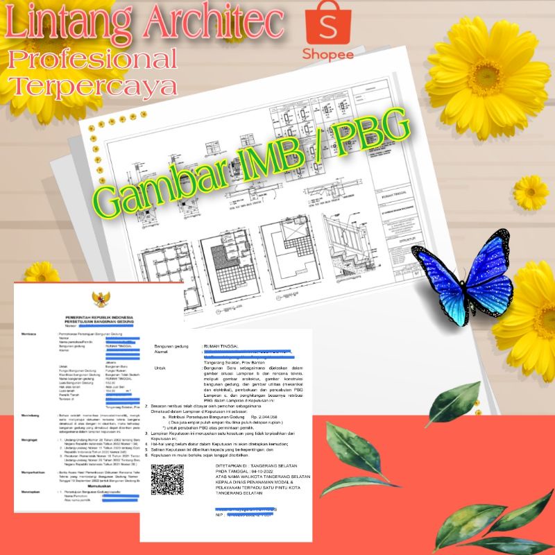 Jual Proses Gambar PBG Tahap I | Shopee Indonesia