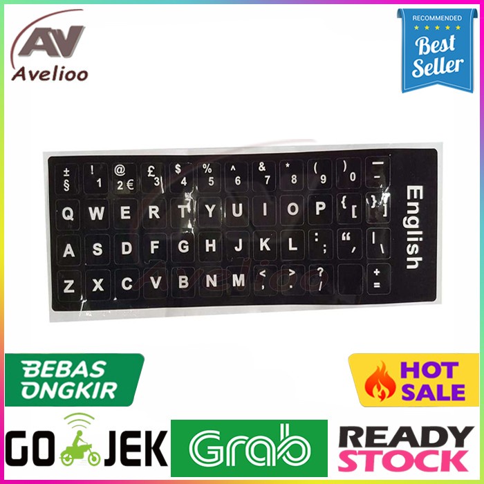 Jual stiker Keyboard English Layout sticker for Keyboard | Shopee Indonesia