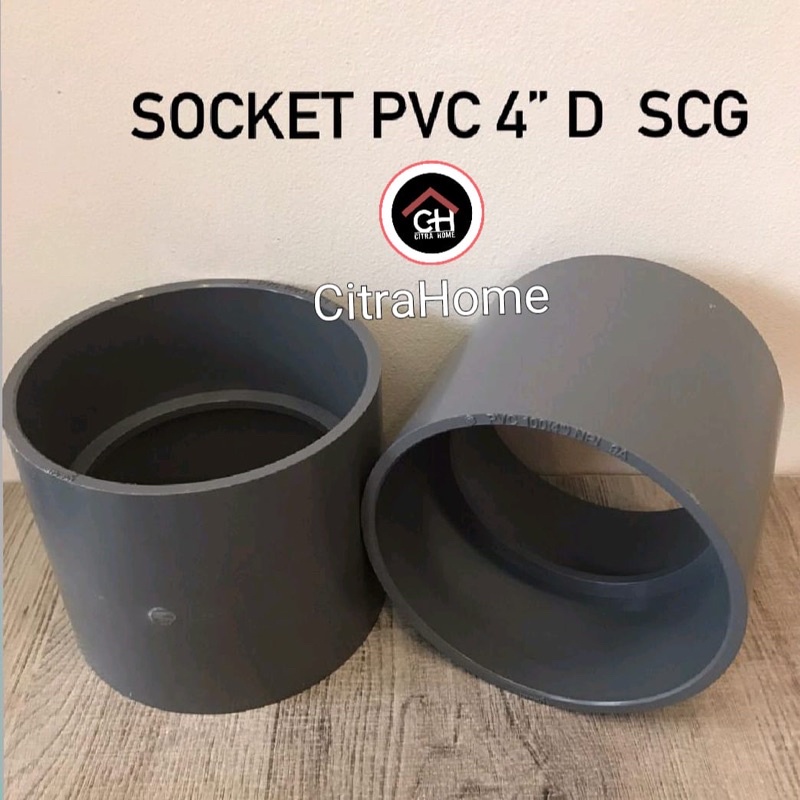 Jual Socket / Sok PVC 4” D SCG | Shopee Indonesia