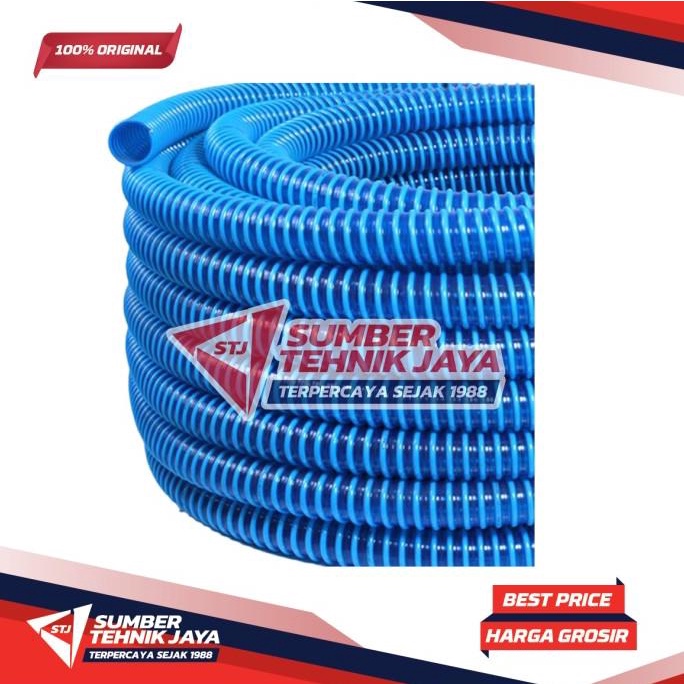 Jual Selang Hisap Spiral Pompa Irigasi 3 Inch (1 meter) MURAH | Shopee ...