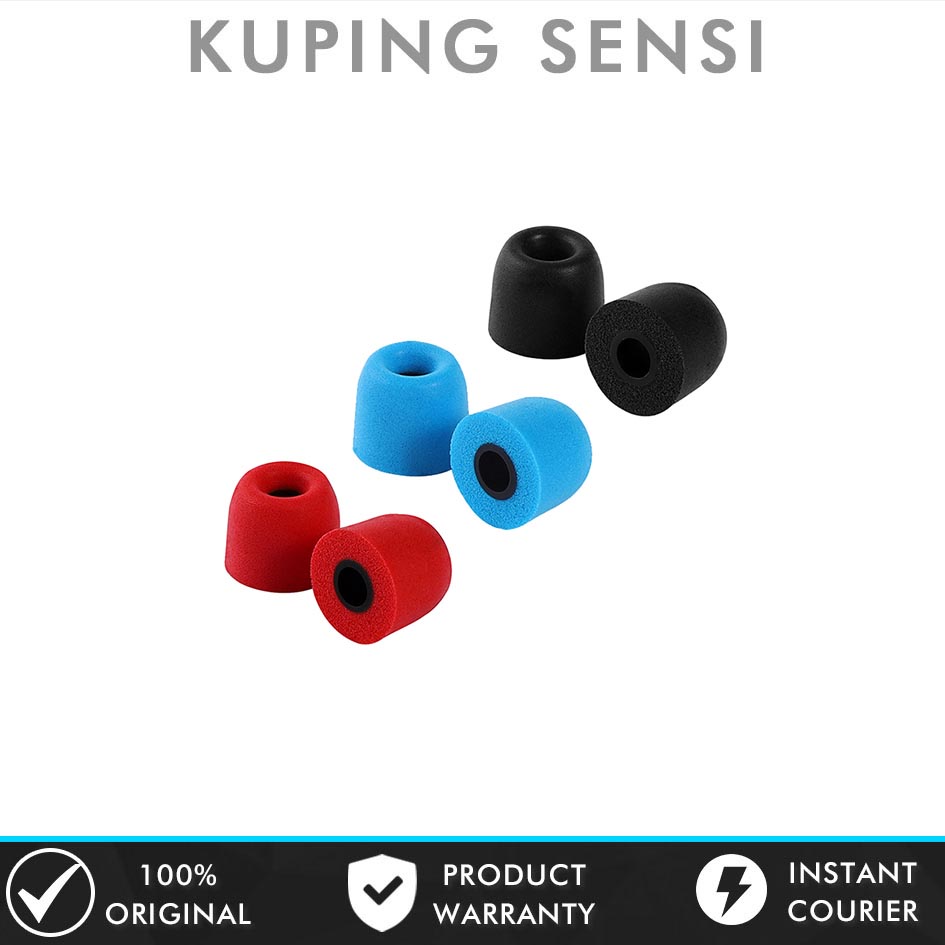 Jual JCALLY JCEM01 EarTips Busa Memori Eartips 3 Pasang S M L 4.5Mm ...