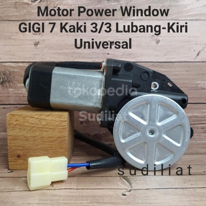 Jual MOTOR POWER WINDOW GIGI 7 KAKI 3 UNIVERSAL - KIRI | Shopee Indonesia
