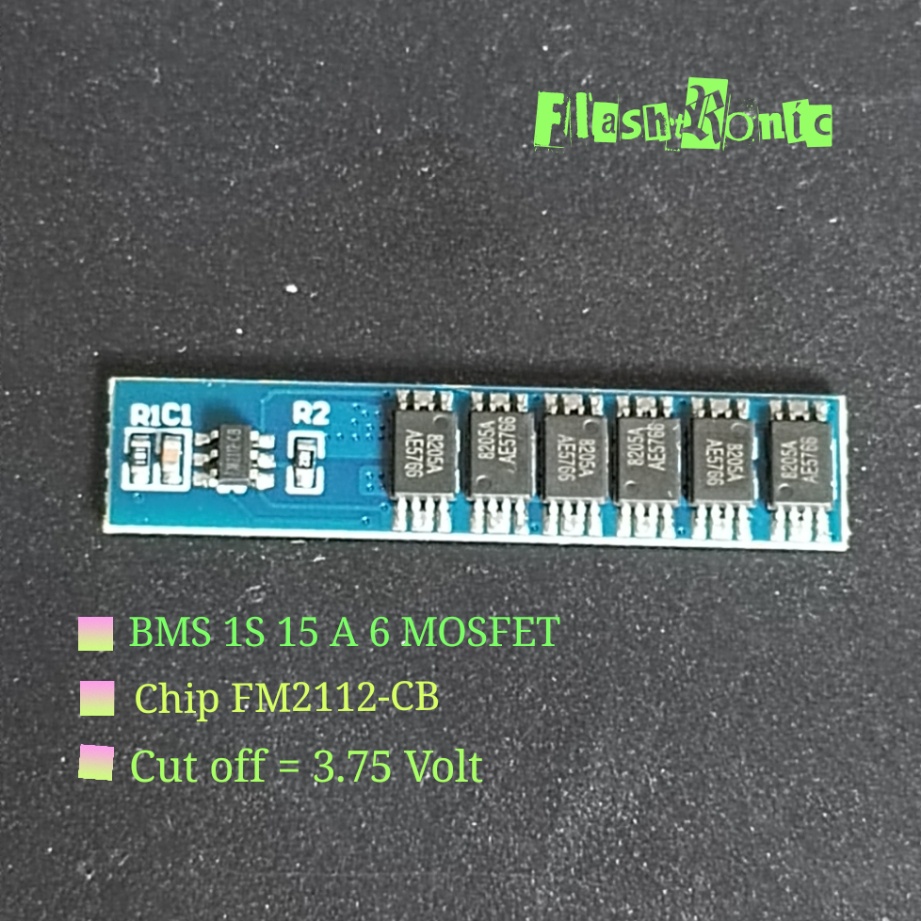 Jual BMS 1S 15A 6 MOSFET 3,2Volt Lithium | Shopee Indonesia