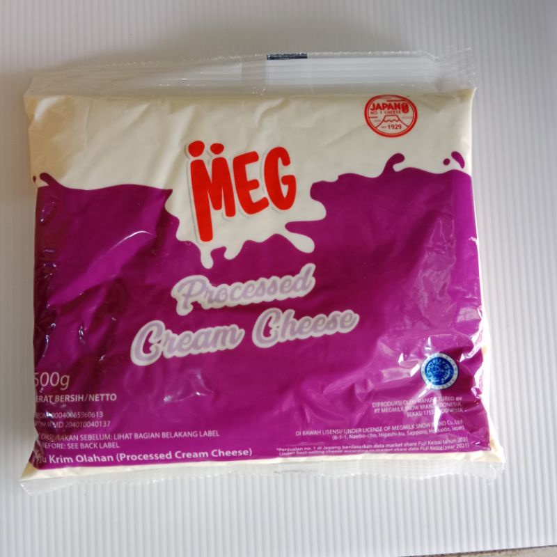 Jual Cream Cheese Meg 500g | Shopee Indonesia