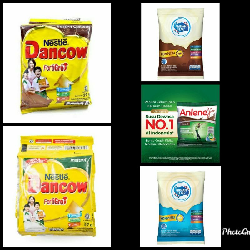 Jual Harga Mulai Dari Rp 1.700,,,Berbagai varian Rasa Susu Bubuk Sachet ...