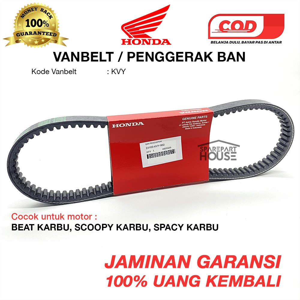 Jual V Belt Only Van Belt Only Ban Penggerak Only Honda Beat KVY ...