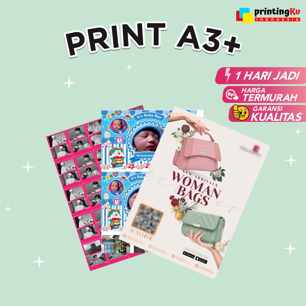 Jual Cetak A3+ MURAH | Art Paper 120/Art paper 260/Glory/Linen 1 Sisi ...