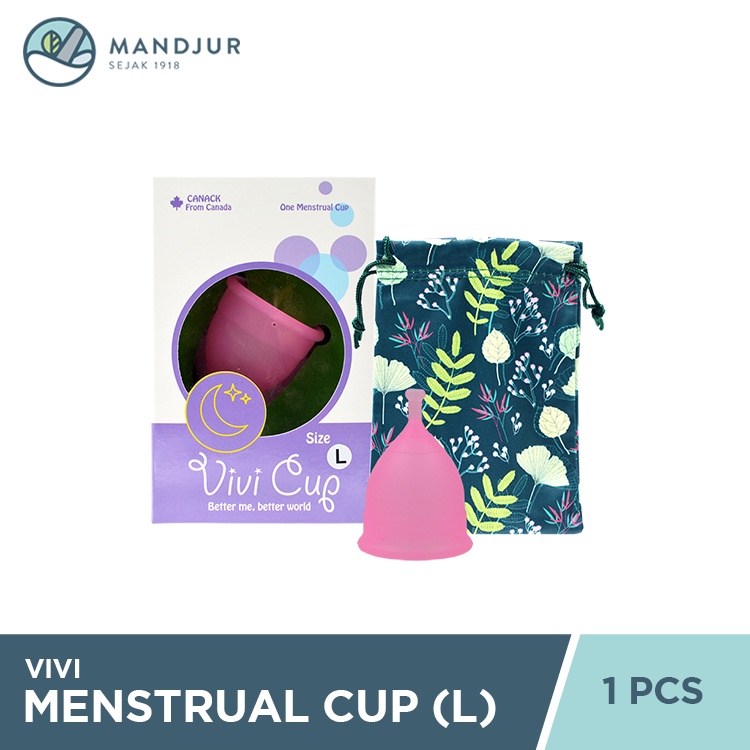 Jual Vivi Menstrual Cup Size L - Pengganti Tampon dan Pembalut Wanita ...