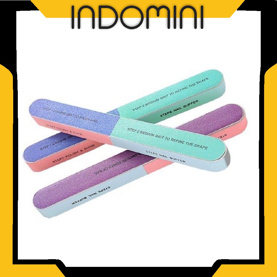 Jual INDOMINI Alat Amplas Kikir Kuku 7 in 1 / Pengikir Kuku Manicure ...