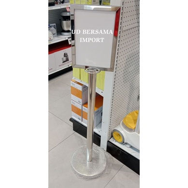 Jual KRISBOW Papan Informasi/Pengumuman/Signboard A4 Stainless Steel ...