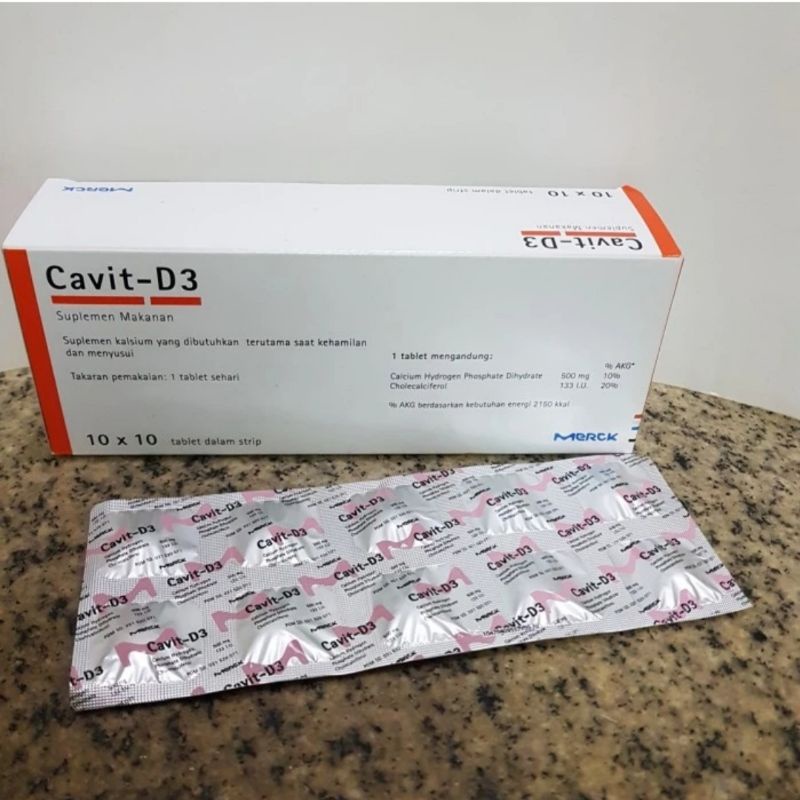Jual CAVIT D3 1 Strip Isi 10 Tablet | Shopee Indonesia
