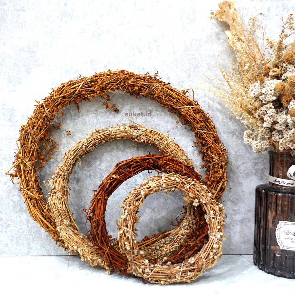 Jual Ring Rustic Bunga Dekorasi Aesthetic (Bunga Kering Hias) | Shopee ...