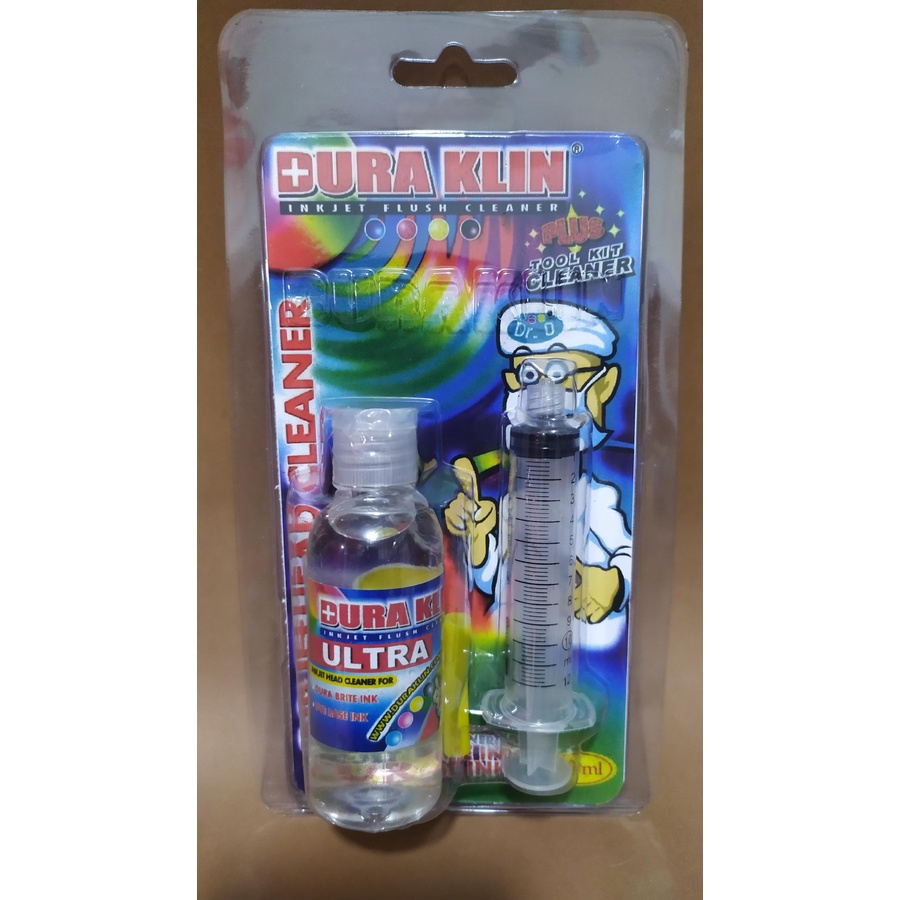 Jual DURAKLIN ULTRA HEAD CLEANER NEW FORMULA TOOLKIT 60ML | Shopee ...