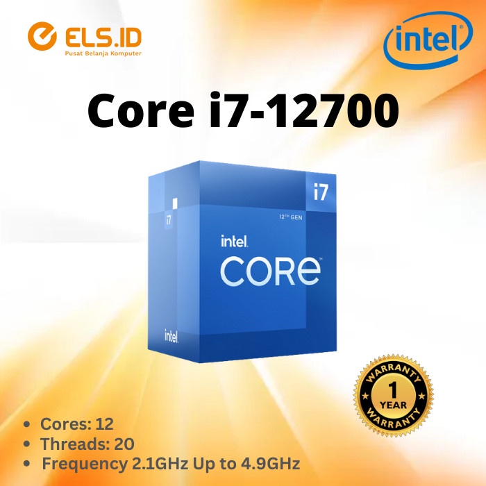 Jual Processor Intel Core i7-12700 UHD (BOX) | Shopee Indonesia