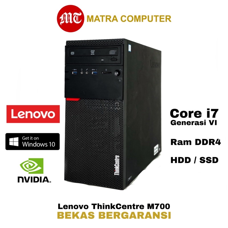 Jual Komputer PC Gaming lenovo core i7 6700 generasi 6 GTX 1650 siap pakai | Shopee Indonesia