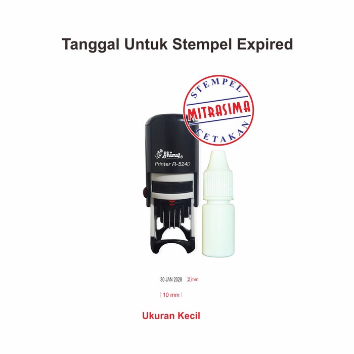 Jual Letter Stempel Expired Untuk Tanggal Kadaluarsa Produk | Shopee ...