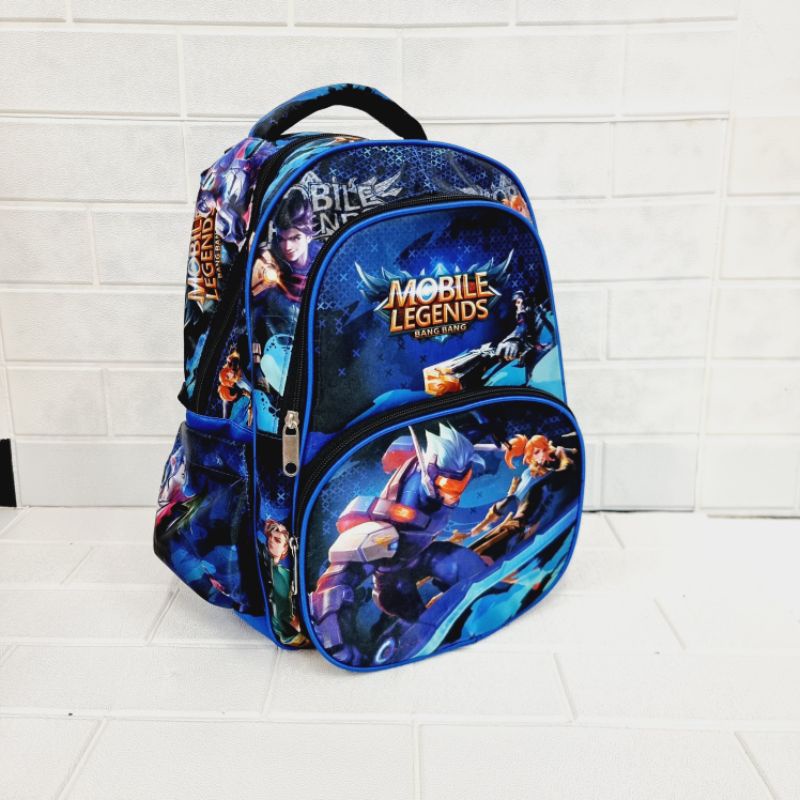 Jual Tas Ransel Sekolah MOBILE LEGENDS 12" - 15" - 18" 3 Kantong ...