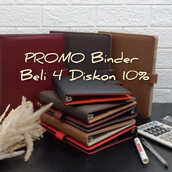 Jual Flash Shipment Binder Polos Premium A5 B5 Binder Exlusive Binder ...