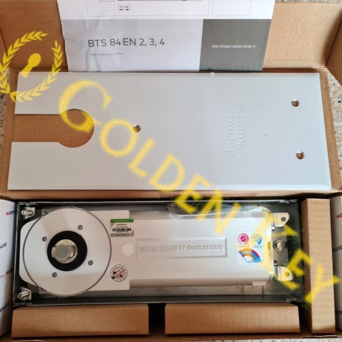 Jual Floor Hinge Dorma Dormakaba BTS 84 Engsel Tanam Lantai Pintu Kayu Kaca | Shopee Indonesia