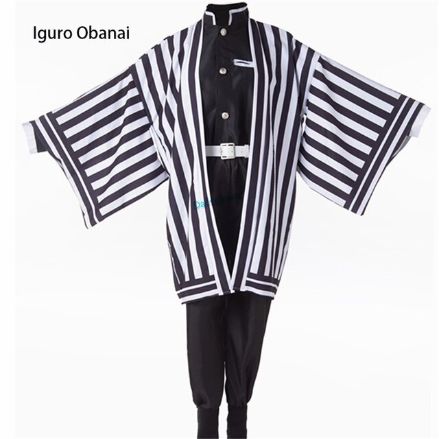 Jual Haori kimono Custom Cosplay Kimetsu No Yaiba Demon Slayer Tanjiro ...