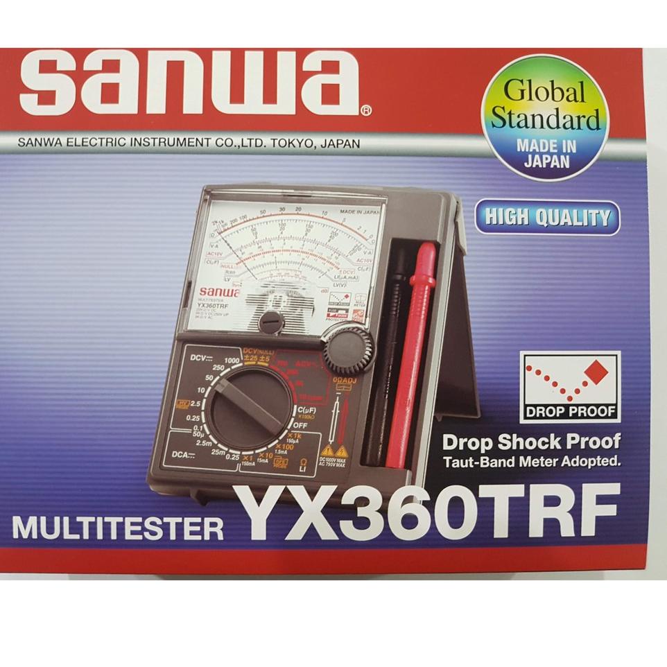Jual Sale Sekarang--Multimeter / AVOMETER ANALOG SANWA YX360TRF ( YX ...