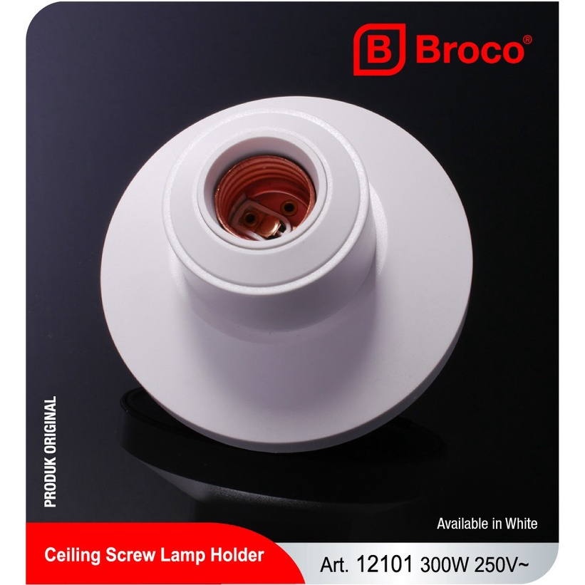 Jual Broco Gracio Fitting Plafond Besar Lux 12101 | Shopee Indonesia