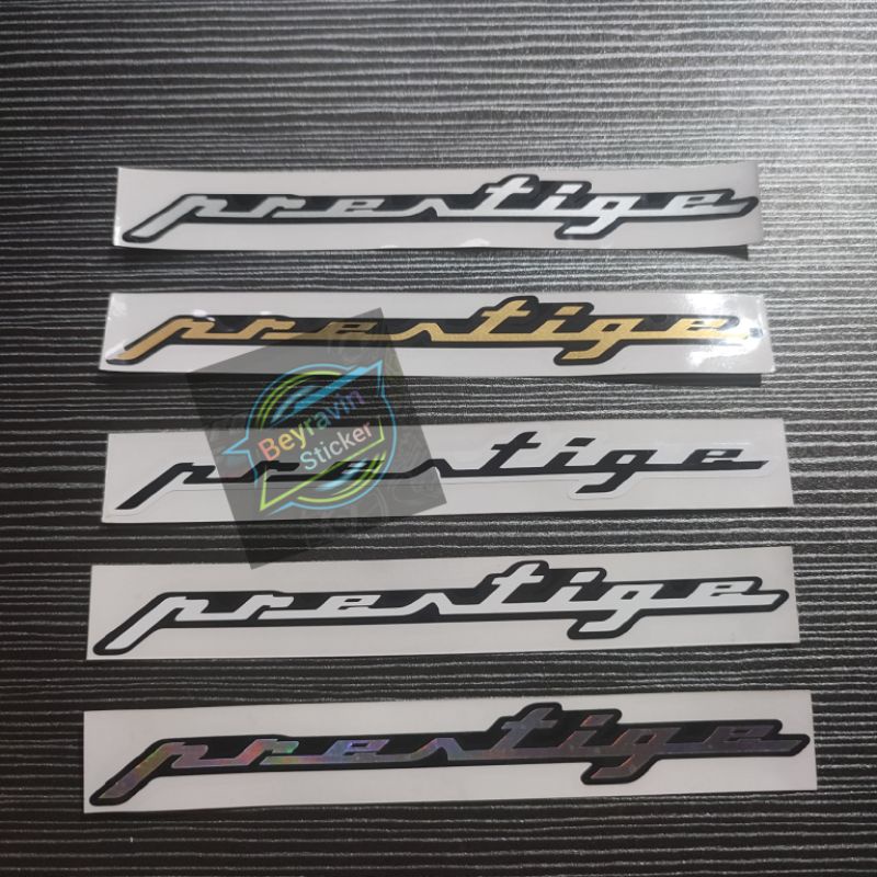 Jual STICKER PRESTIGE CUTTING | Shopee Indonesia