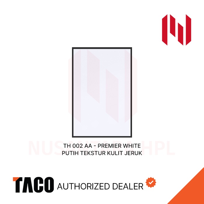 Jual TACO HPL TH 002 AA - Premier White | Shopee Indonesia