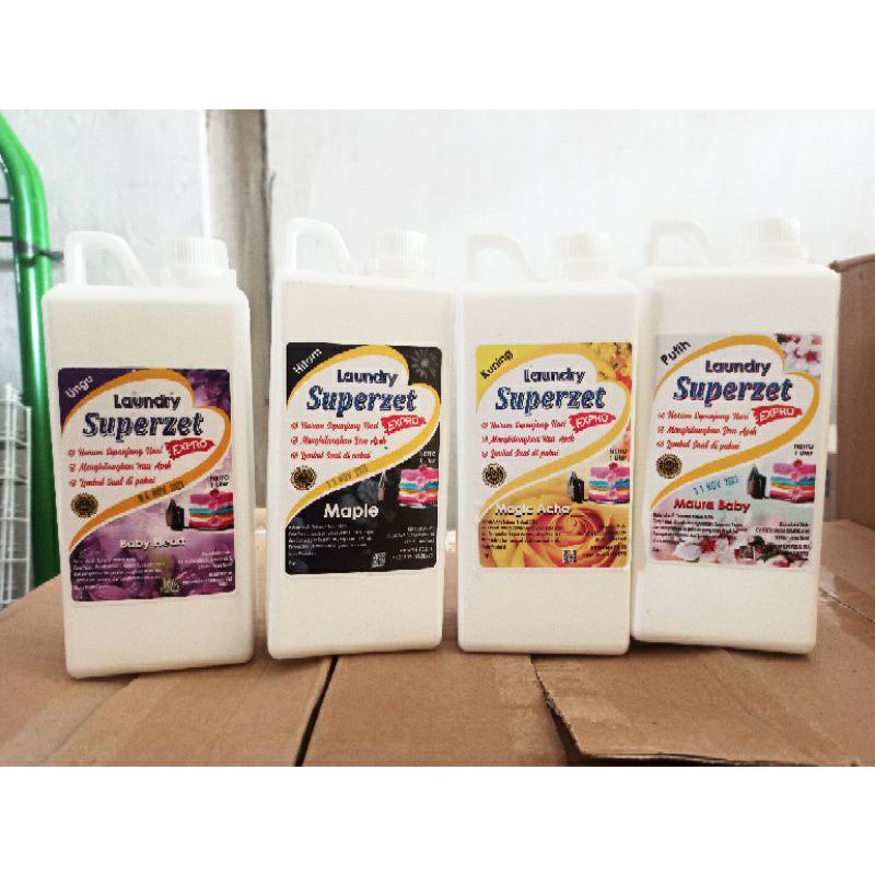 Jual PO77 - SUPERZET // PARFUM PELANGI LAUNDRY / PELICIN PAKAIAN ...