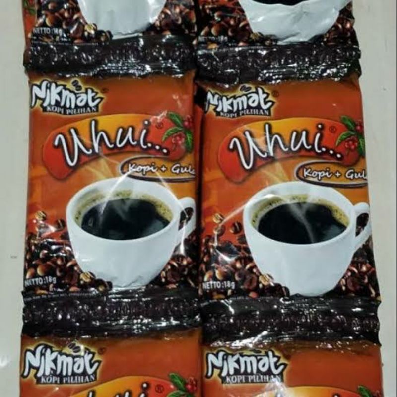 Jual Kopi Nikmat Uhui Sachet (20 sachet x 18g) | Shopee Indonesia