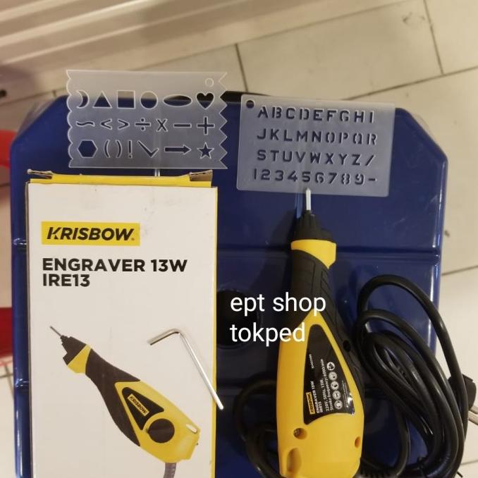 Jual Alat grafir 13w krisbow /engraver 13 watt krisbow | Shopee Indonesia