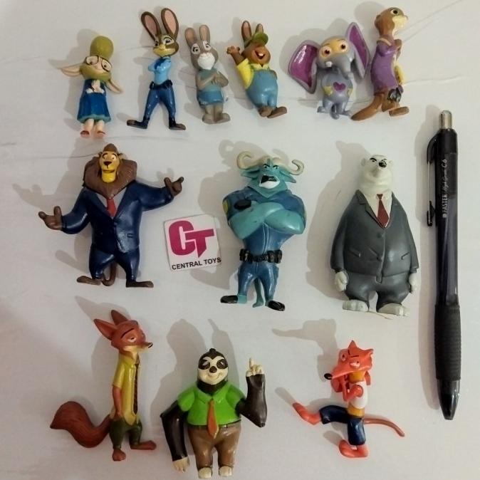 Jual #@#@#@#@] Zootopia figure set isi 10 pcs | Shopee Indonesia