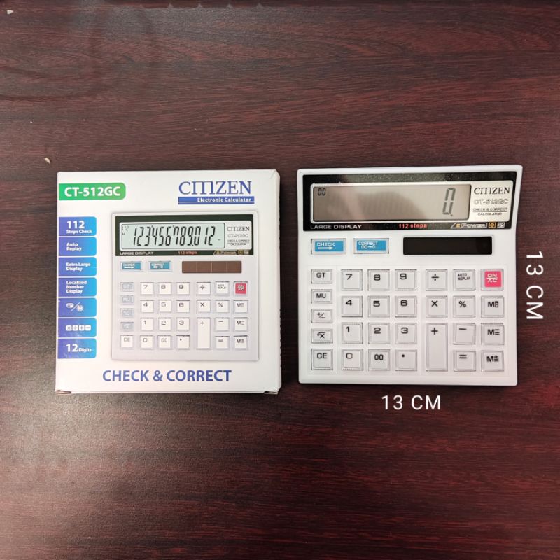 Jual Kalkulator Calculator CT 512 GC (12 digit ) | Shopee Indonesia