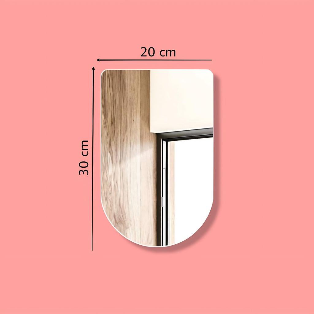 Jual STICKER CERMIN 3D / CERMIN STICKER MIRROR / STIKER DINDING KACA ...