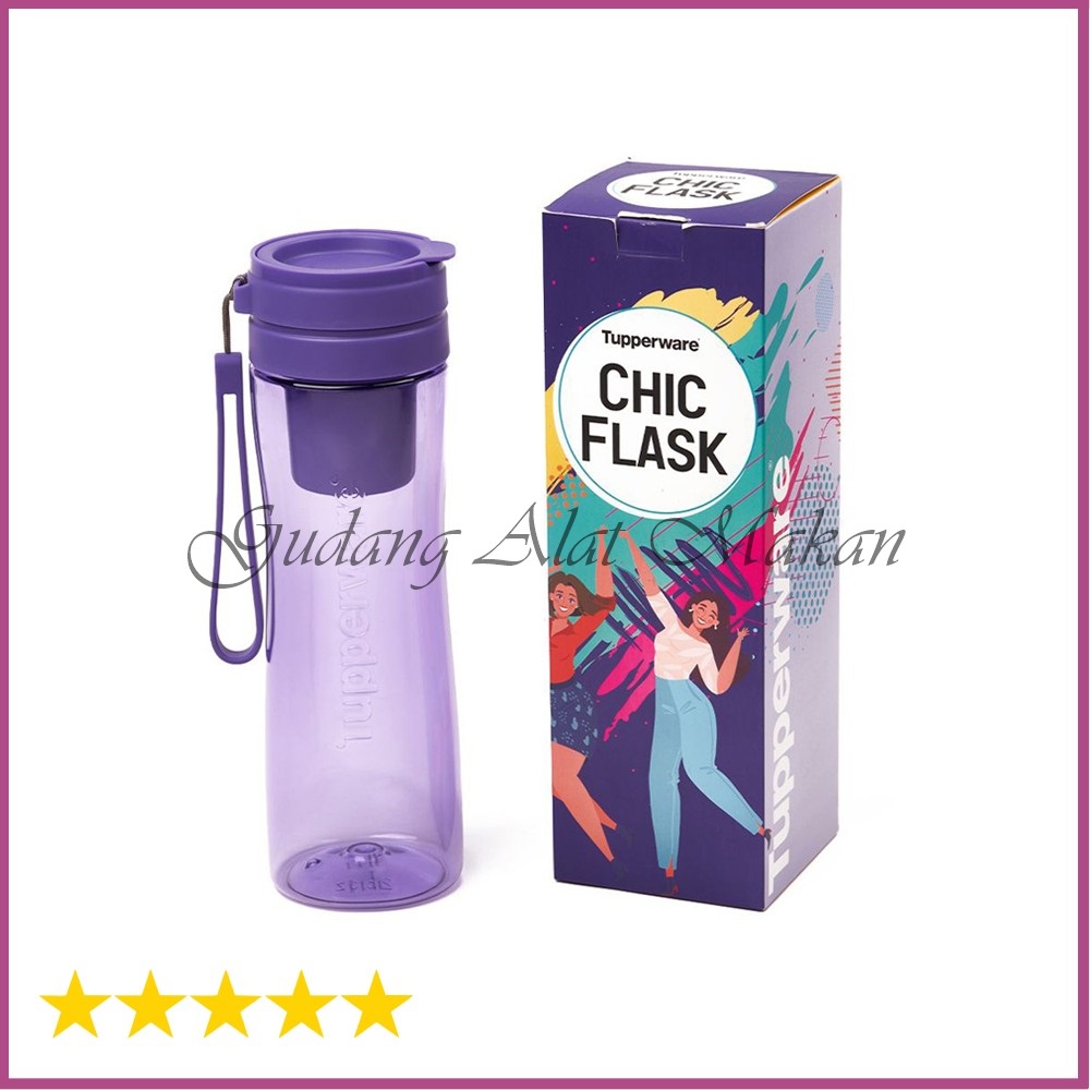 Jual TUPPERWARE Chic Flask 700ml botol minum 1pcs | Shopee Indonesia