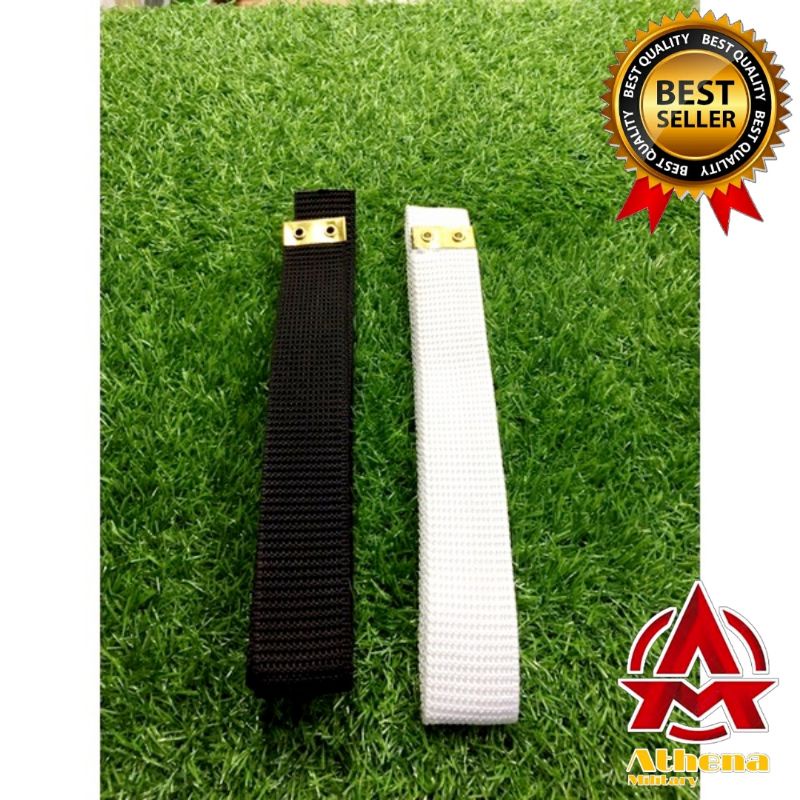 Jual Tali sabuk nilon hitam dan putih | Shopee Indonesia