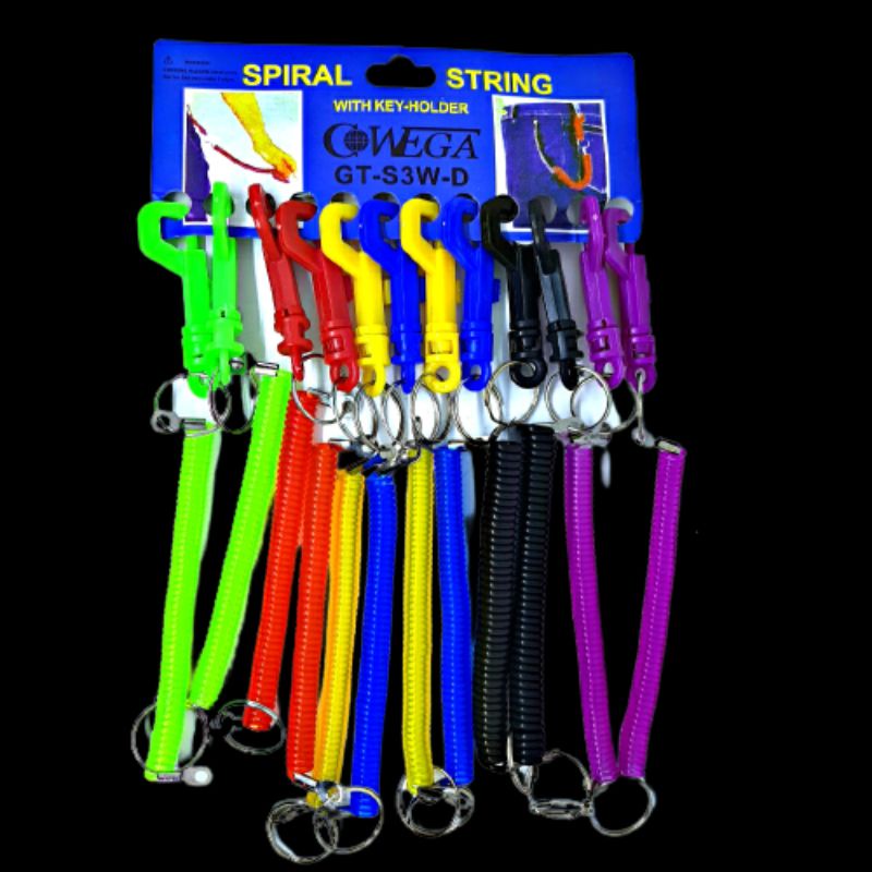 Jual [ERA] Spiral Holder Gantungan Kunci Motor 8cm Grosir isi 12pcs ...