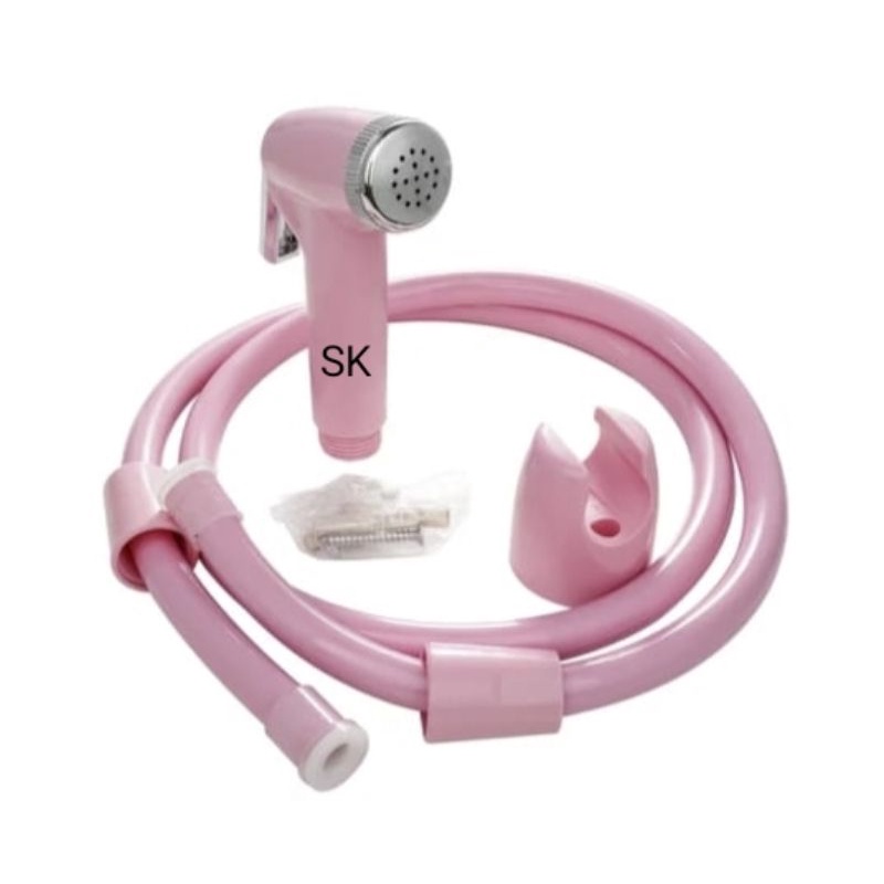 Jual Jet Shower Bidet Pink Biru Set - Toilet Shower Kamar Mandi ...