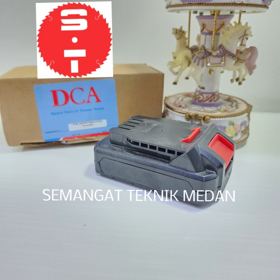 Jual BATERAI LITHIUM LI ION CORDLESS BATTERY PACK 20V 2 AH 2AH DCA FFBL2020 | Shopee Indonesia