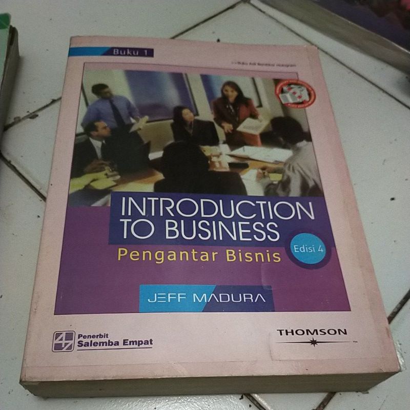 Jual BUKU INTRODUCTION TO BUSINESS PENGANTAR BISNIS EDISI 4 BUKU 1 Ganti | Shopee Indonesia