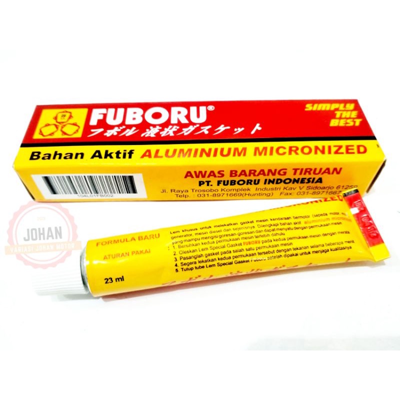 Jual lem fuboru/lem gasket fuboru/lem fuboru spesial/lem fuboru murah ...