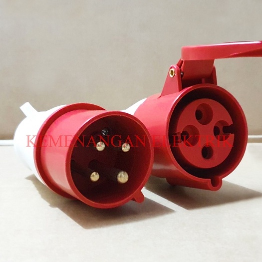 Jual FORT MOBILE SOCKET MOUNTING + PLUG 4 PIN 3 PHASE 32A SET ...