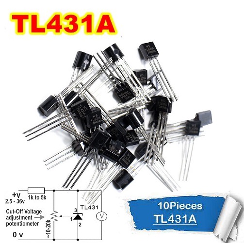 Jual 10 Pcs TL / KA 431A TL / KA 431A TL / KA 431A Programmable Shunt Regulator Tl431A isi 10 ...