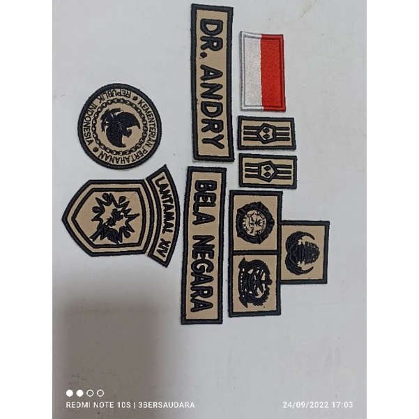 Jual Atribut KEMHAN/Bela Negara (3D) | Shopee Indonesia